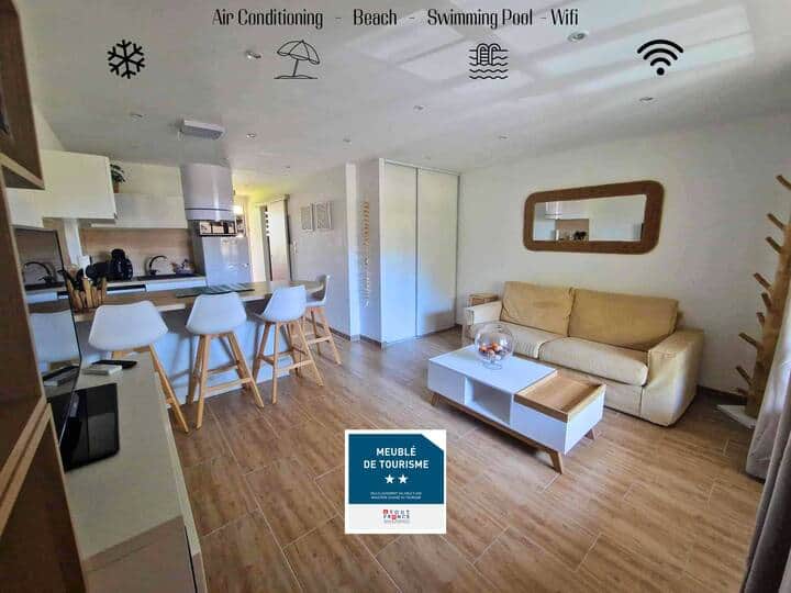 Hameau Des Pins - Plage & Piscine - Clim & Wifi - Saint-Raphaël