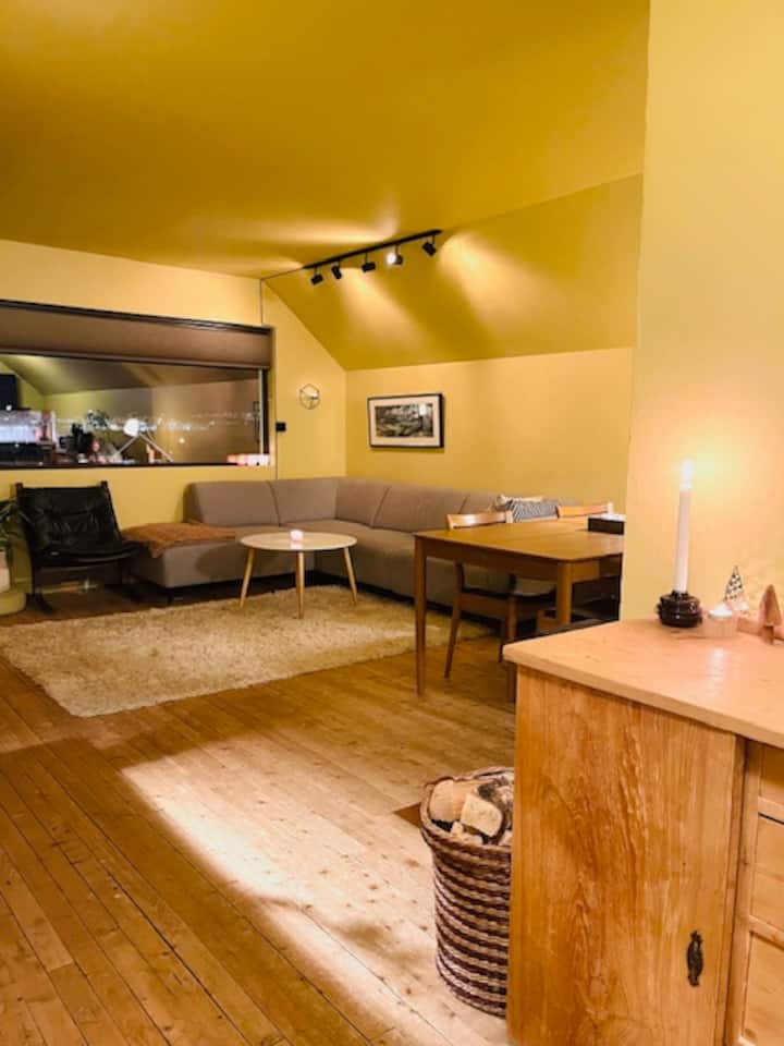 Leilighet Med Loft I Tromsdalen - 特羅姆瑟