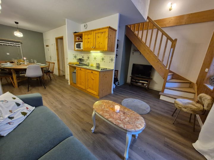 L'alp'aga, Duplex Cosy Au Pied Des Pistes - Saint-Sorlin-d'Arves