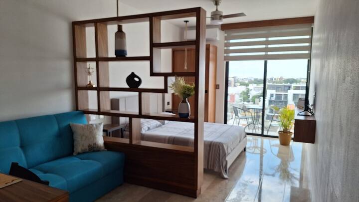 Monolocale Moderno Con Piscina - Playa del Carmen