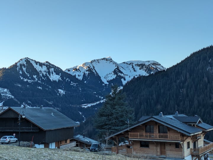 Appartement Chaleureux 6 Personnes Avec Vue - Châtel