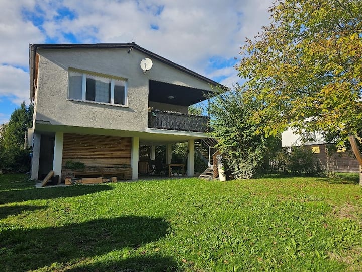 Haus Mit Garten Donauradweg Nähe Wien - Stockerau