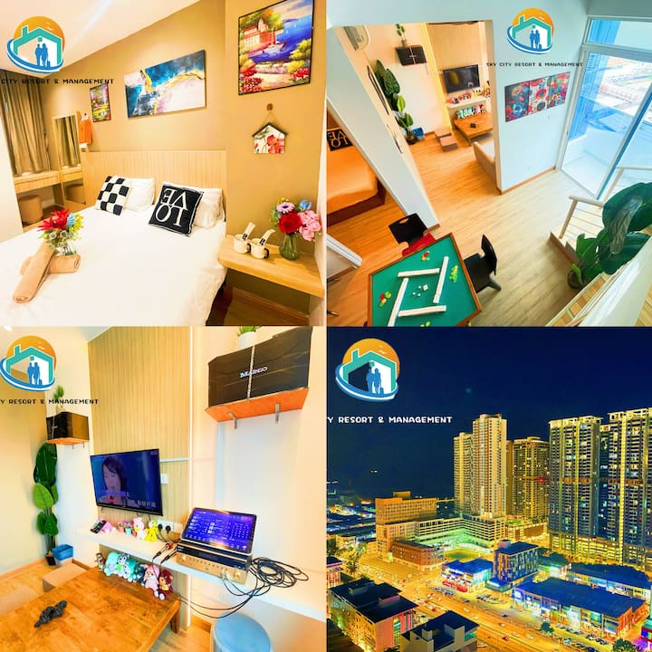 Melaka Twon The Wave 8+2人公寓3房文化街卡拉ok麻将露天泳池 - Malacca