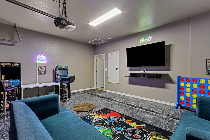 Modern Cozy W/arcade Room>oasis Yard - El Paso, TX