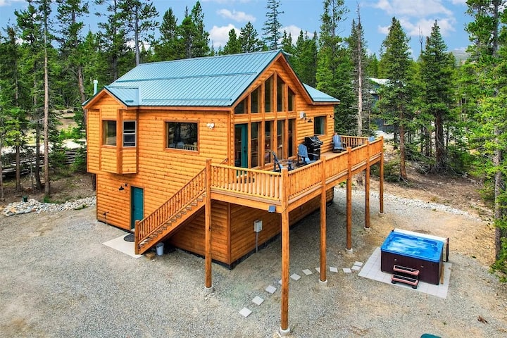 Cozy Mtn Cabin•hot Tub•hiking•fishing•breck 35 Min - Alma, CO