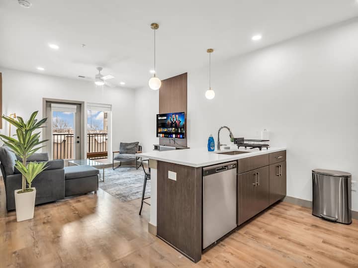 Spacious | 1bd Apt Downtown | Free Parking - Indiana