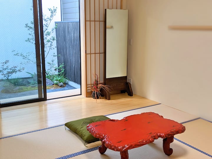 難波30分/天王寺30分　日本の和を感じるゲストハウス -知輪 綾之の間- - Sakai