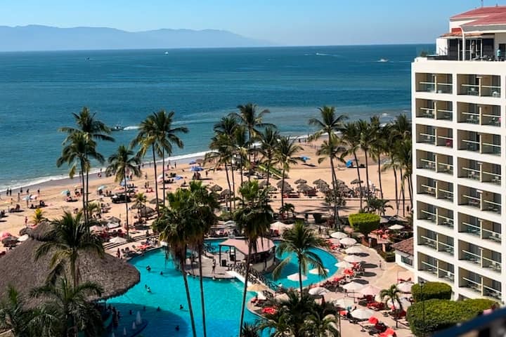 Partial View With Bars And Beach Access! - Puerto Vallarta