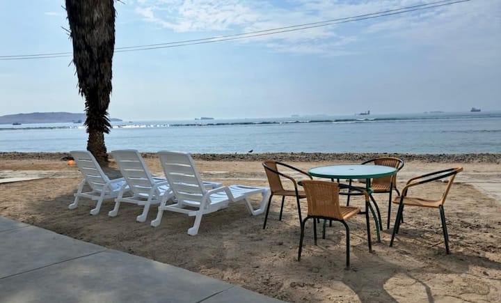 Hermoso Bungalow Frente Al Mar - Peru