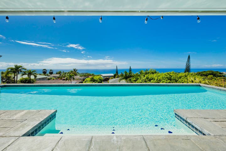 Luxury Kona Retreat W/ Private Pool & Ocean View - Hawaii