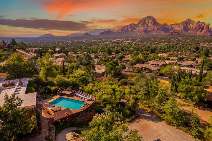 Sedona 4bd/4ba W/pool/wow Views - Munds Park, AZ