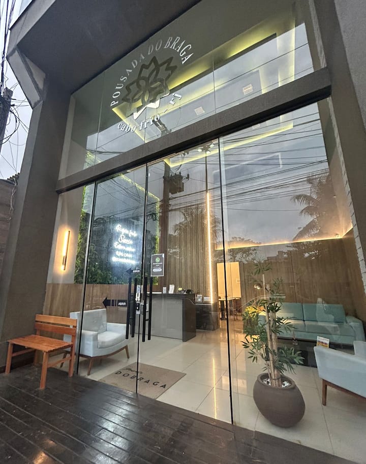 Pousada Do Braga (5 Min. A Pé Da Praia Das Dunas) - Cabo Frio