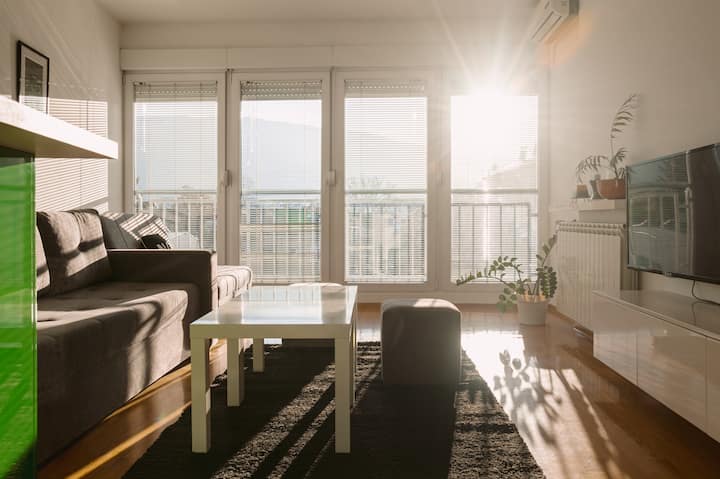 Central Park Studio With Free Private Parking - Skopje