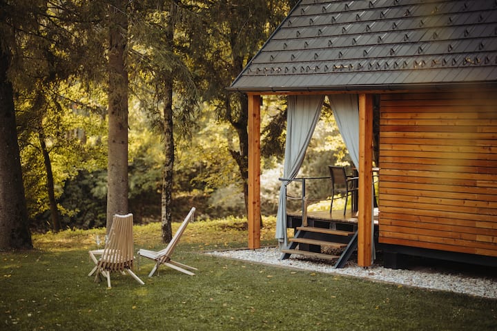 Rika - Luxury Cabin By The River - Kranj