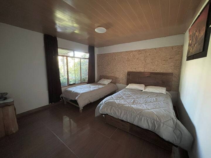 Hab. Nº 01 (Doble): Rancho Hotel - Concepción, Perú