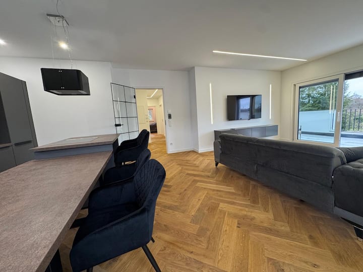 Premium Penthouse! Terasse-wlan-parkplatz-neubau - Bielefeld