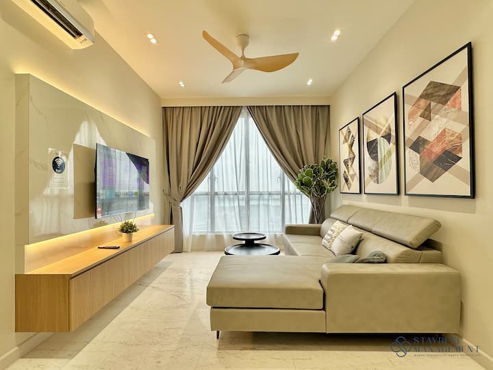 Setia Sky88·dualkey/2bedroom/4pax·near Kslmall - Johor Bahru