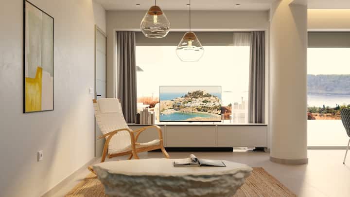 Lindos Majestic Sea View Pool Villa 2 - Lindos