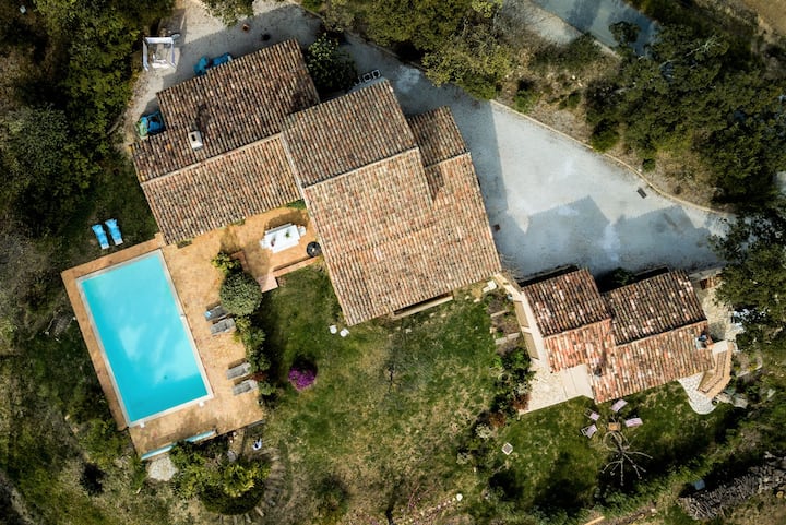 Charmante Villa Provençal Avec Piscine Chauffée - La Garde-Freinet