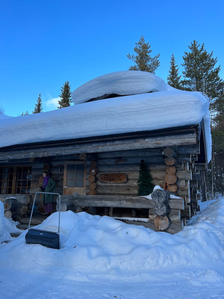 Confortable Cabane En Rondins A ÄKäslompolo,yllâs - Lapland