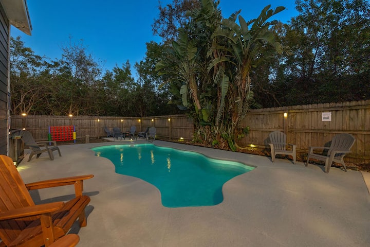 *Pool*jacuzzi*firepit*cruise Port*dogs*ussa Fields - Cocoa, FL
