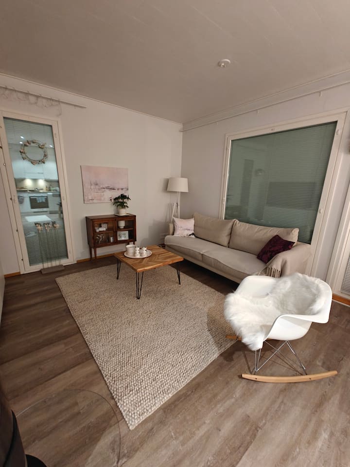 Kodikas Kaksio, Sauna, Ilmainen Pysäköinti & Wifi - Rovaniemi