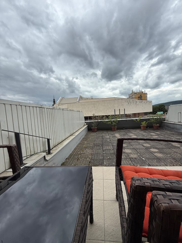 Apartmán S Veľkou Terasou V Srdci Trenčína - Trenčín