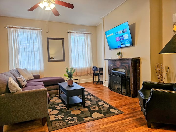 Modern & Spacious 3br/1ba Fl 2 Apt Downtown Albany - Albany, NY