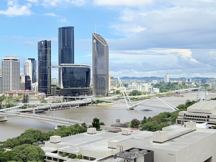 Panorama River View With Free Parking - Brisbane
