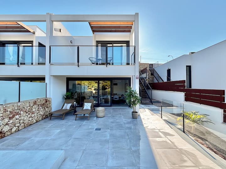 Villa Cala Mandia Ii Con Piscina A Pie De Playa - Majorka