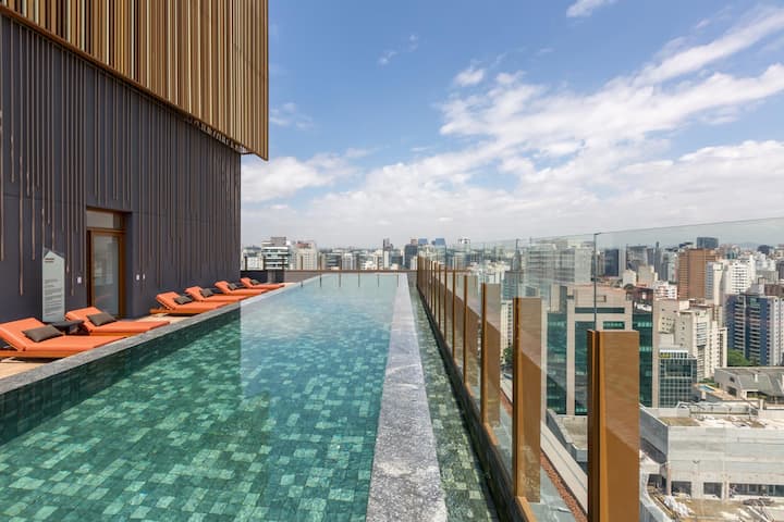 2 Aptos | Lazer | Piscina | Gym| Wecare Hosting - São Paulo