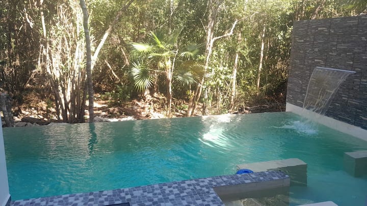 Casa Pb. Con Alberca Y Jacuzzi - Puerto Morelos