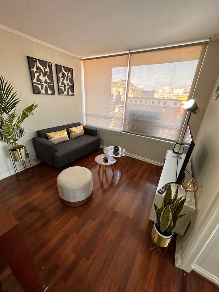 Apartamento Panorámico Centro - Santiago