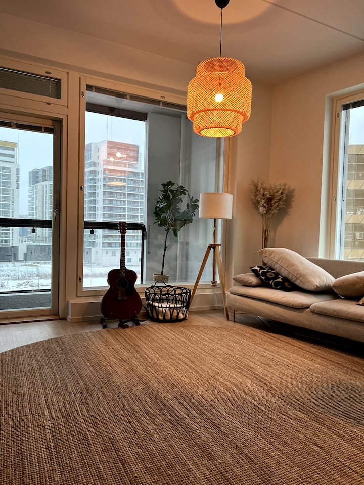 Uusi 42m2+sauna Kaksio Kuudelle - Helsinki