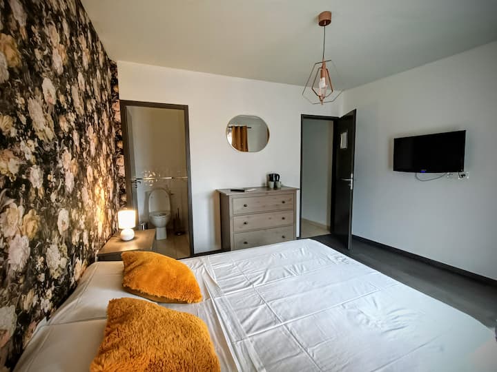 Chambre Hannah - Leclosdesroses - Meximieux