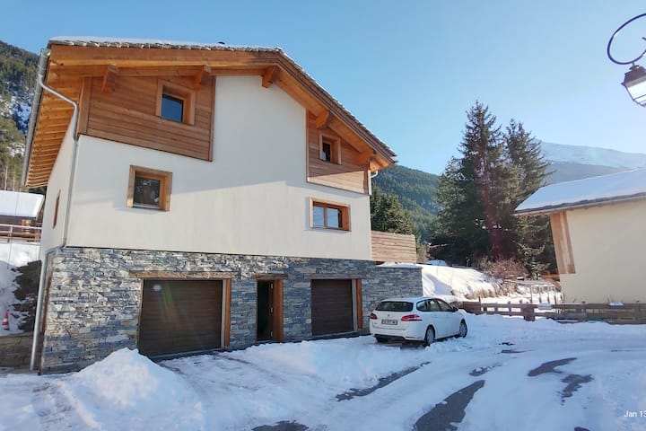 Chalet Bois Et Pierre - Bramans