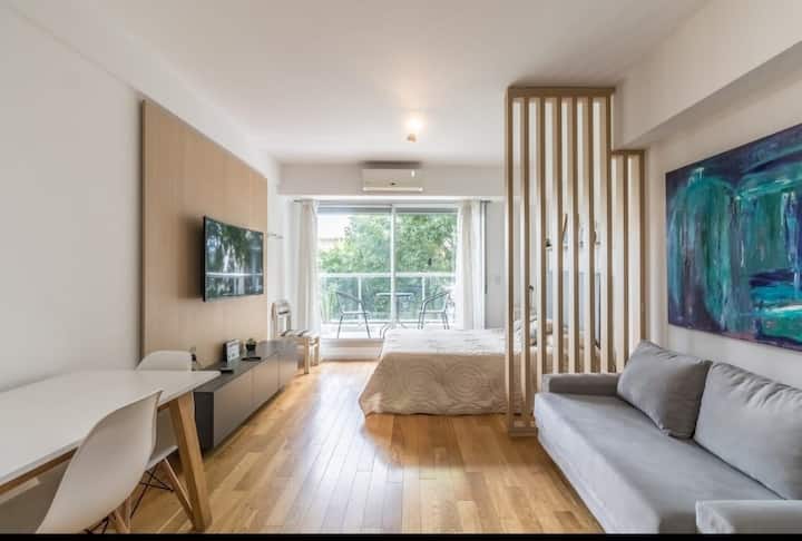 Estudio Moderno Y Cómodo Con Piscina En Palermo. - Argentine