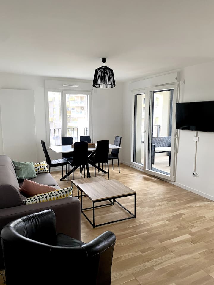 3p Haut Standing 10mn De Paris - Asnières-sur-Seine