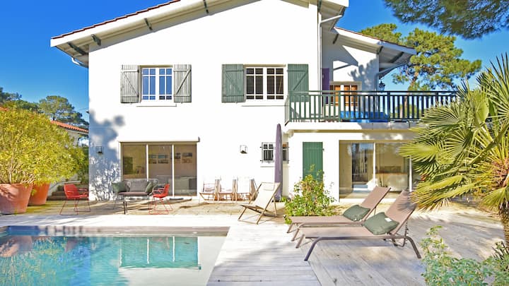 Villa Avec Piscine Chauffée - Cap Ferret