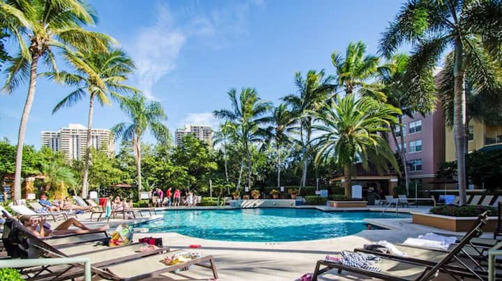 Moderno | Conforto | Miami |Yacht Club 4404 - Tidal Cove Waterpark, Aventura
