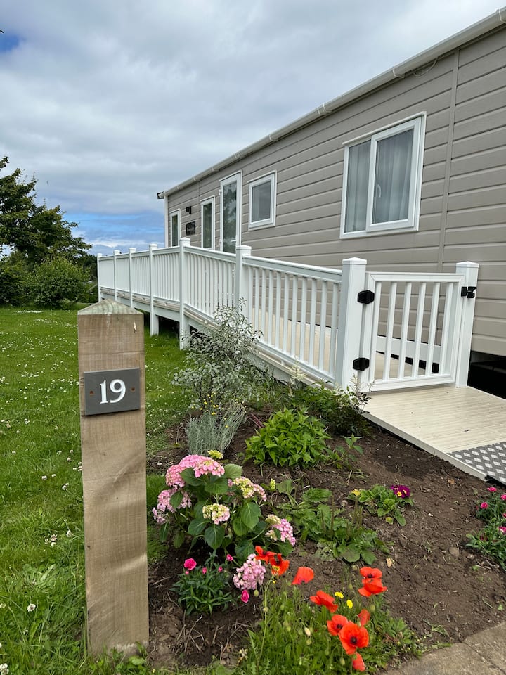 Lux 3‑bed Caravan Haven•edinburgh Close•free Wifi - ノース・バーウィック