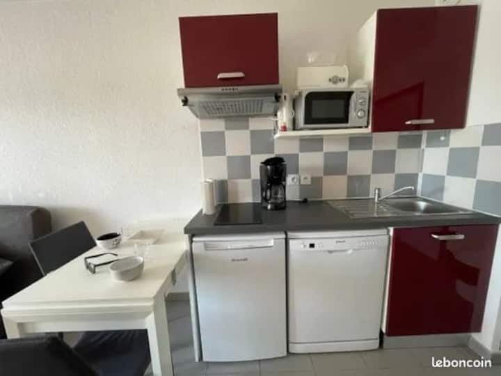 Appt 29m² 1 Ch Piscine Parking - Plage du Racou