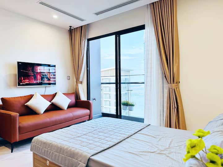 [Free Gym] Studio Beverly Ban Công View Sông - Bien Hoa