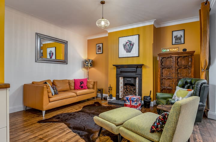 West End Retreat: Free Parking, Ev Charger, Garden - Glasgow