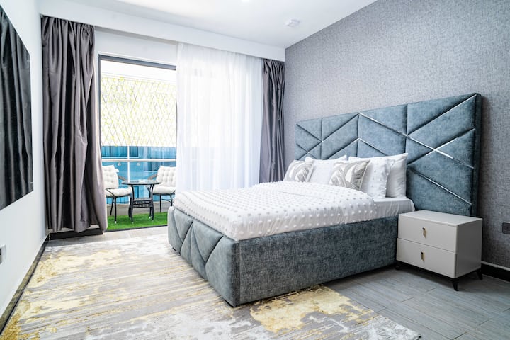 Cozy 1 Br With Swimming Pool At Staroot Kilimani - Nairóbi