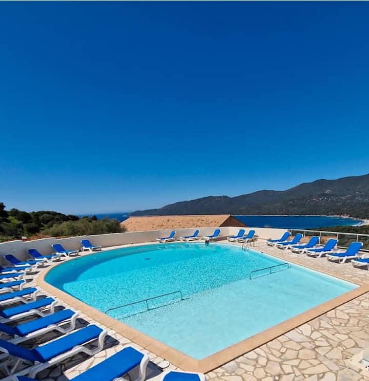 Alba 73 Mini Villa T2 Résidence Piscine - Serra-di-Ferro