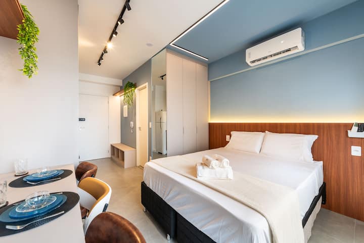 Hniv1404 | Studio Na Vila Nova Conceição/ibira. - Sao Paulo