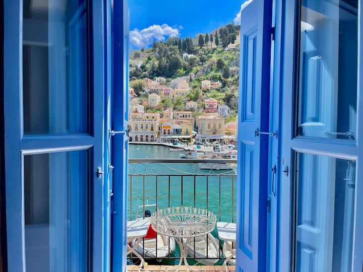 Nikolakis Seafront Harbour View - Symi