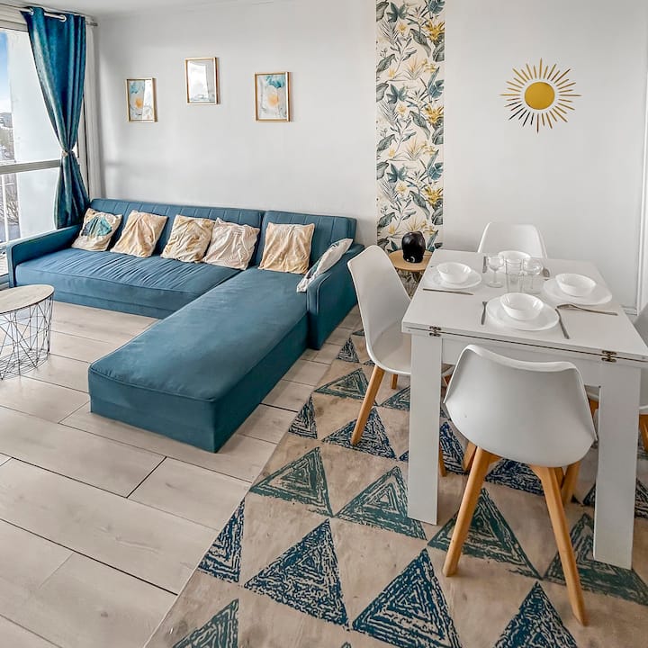 Lumineux Avec Balcon & Confort Familial - Harfleur