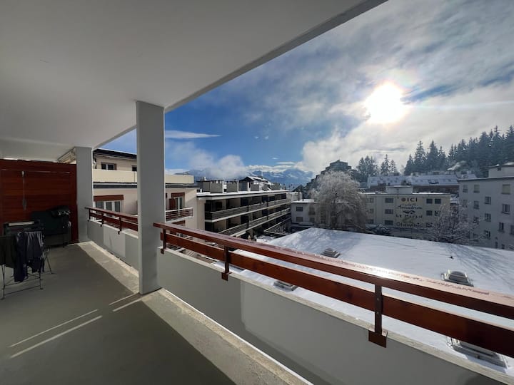 Montana Centre Avec Place De Parc - Crans-Montana